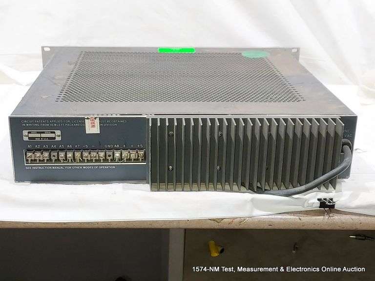HP 6266B DC POWER SUPPLY - Bentley & Associates, LLC