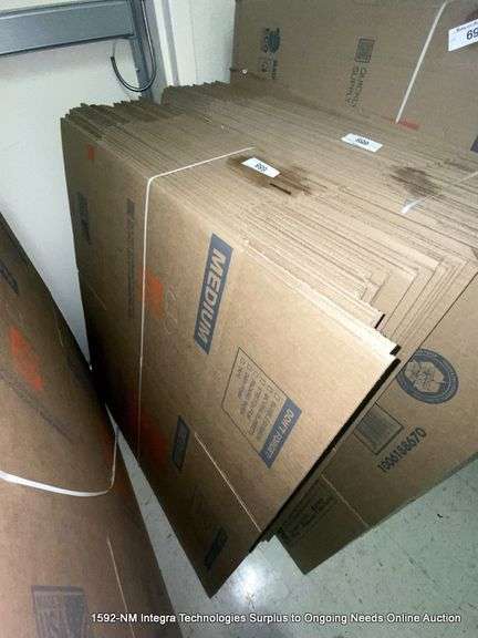 LOT: CARDBOARD BOXES - Bentley & Associates, LLC