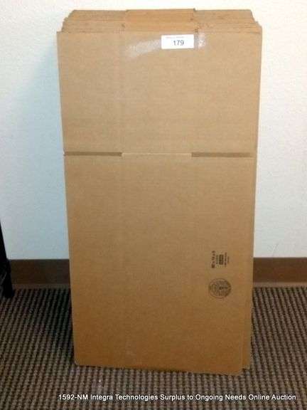 LOT: CARDBOARD BOXES - Bentley & Associates, LLC