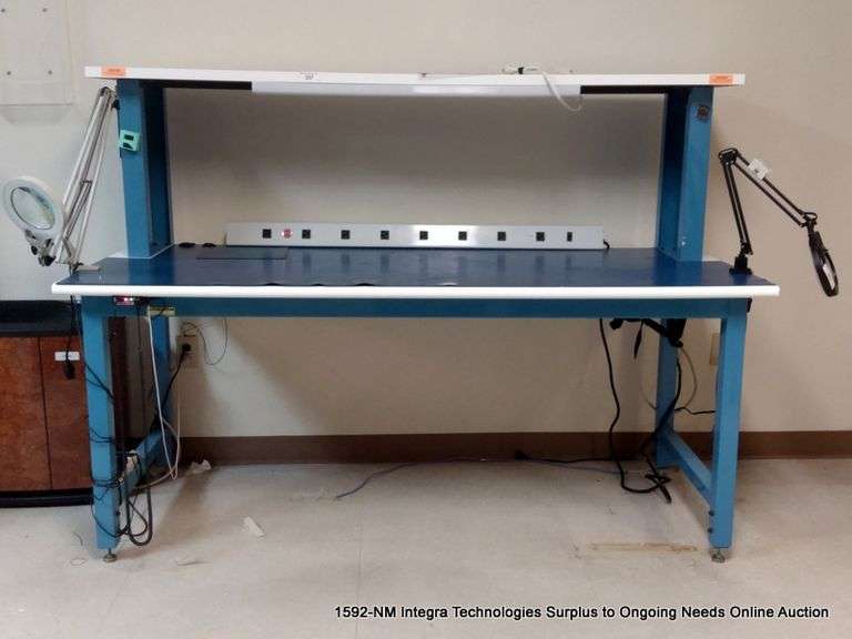 WSI 6' BLUE WORKBENCH - Bentley & Associates, LLC