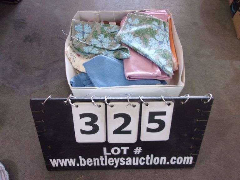 BOX: TABLE LINENS - Bentley & Associates, LLC