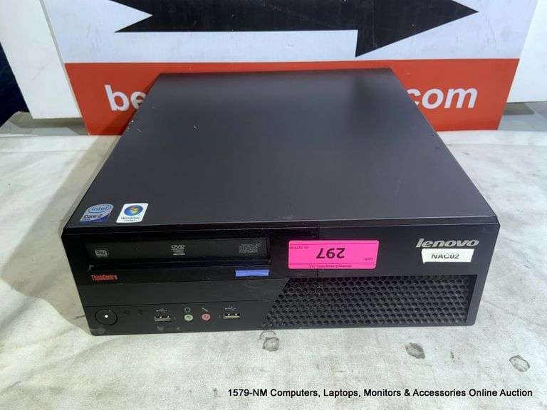 LENOVO THINKCENTRE CORE 2 DUO DESKTOP COMPUTER - MISSING PARTS, NO ...