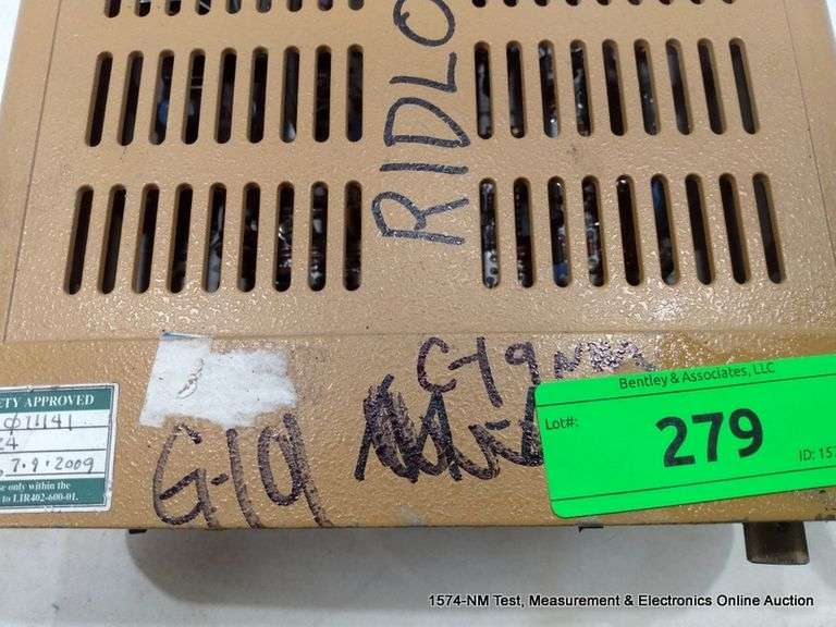 SYSTRON DONNER 101C PULSE GENERATOR - Bentley & Associates, LLC