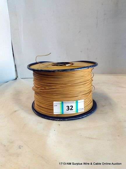 SPOOL: MISC WIRE - AS IS - Bentley & Associates, LLC