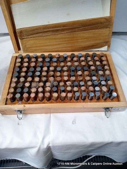 HDT PIN GAUGE SET W/ CASE - Bentley & Associates, LLC