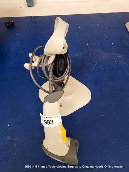 SYMBOL BARCODE SCANNER W/ STAND - Bentley & Associates, LLC