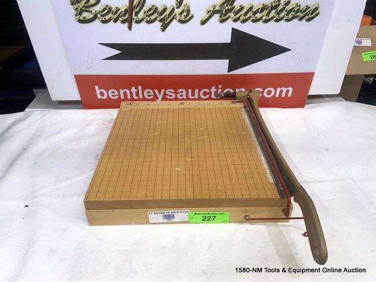 INGENTO 12" PAPER CUTTER - Bentley & Associates, LLC
