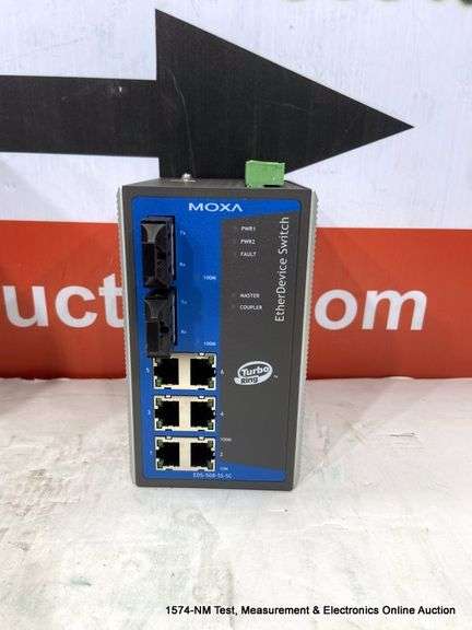 MOXA EDS 508 SWITCH - Bentley & Associates, LLC