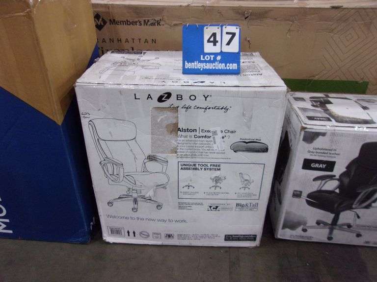 LA-Z-BOY ALSTON EXECUTIVE CHAIR - Bentley & Associates, LLC
