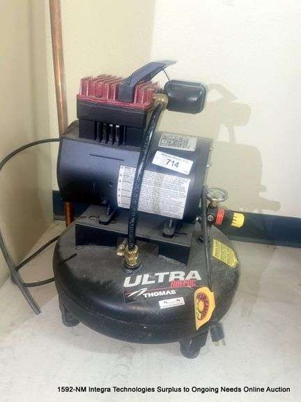 THOMAS ULTRA AIR PAC COMPRESSOR - Bentley & Associates, LLC
