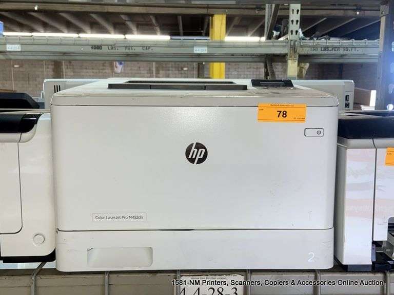 HP COLOR LASERJET PRO M452DN - AS IS - Bentley & Associates, LLC