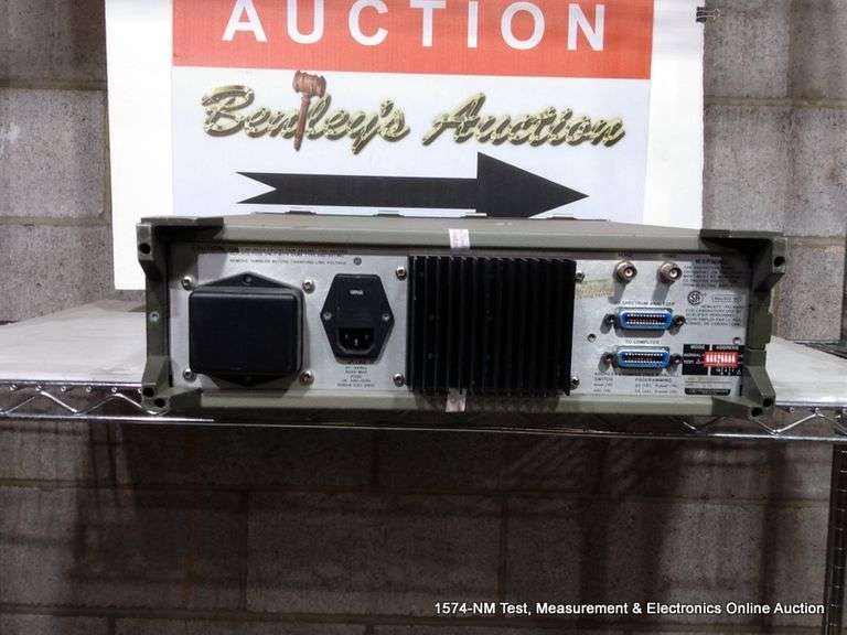 HP 85685A RF PRESELECTOR - Bentley & Associates, LLC