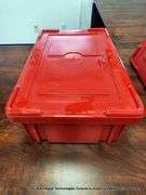 RED TUB W/ LID - Bentley & Associates, LLC
