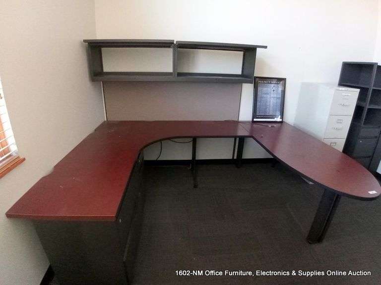 STEELCASE HORSESHOE OFFICE DESK - Bentley & Associates, LLC