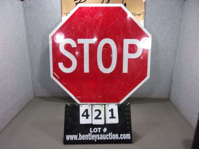 REFLECTIVE STOP SIGN - Bentley & Associates, LLC