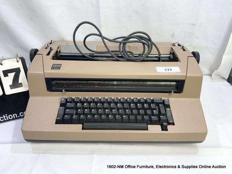 IBM SELECTRIC III TYPEWRITER - Bentley & Associates, LLC