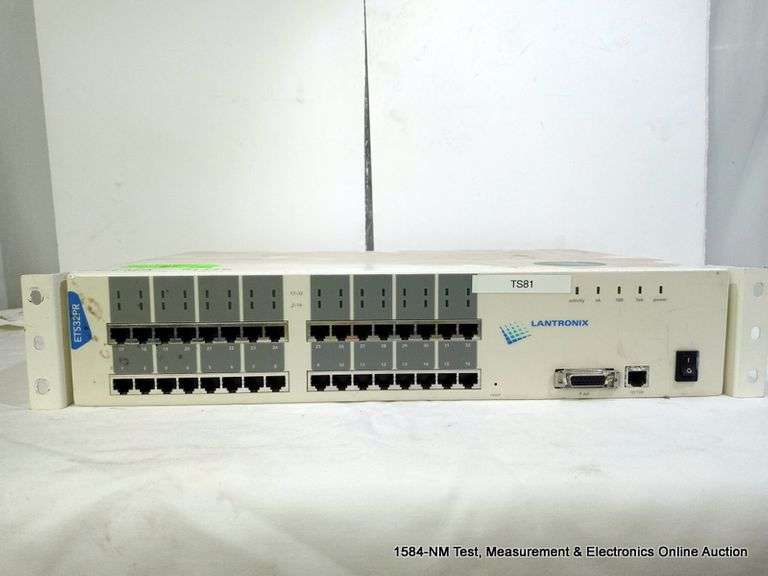 LANTRONIX SWITCH ETS32PR - Bentley & Associates, LLC