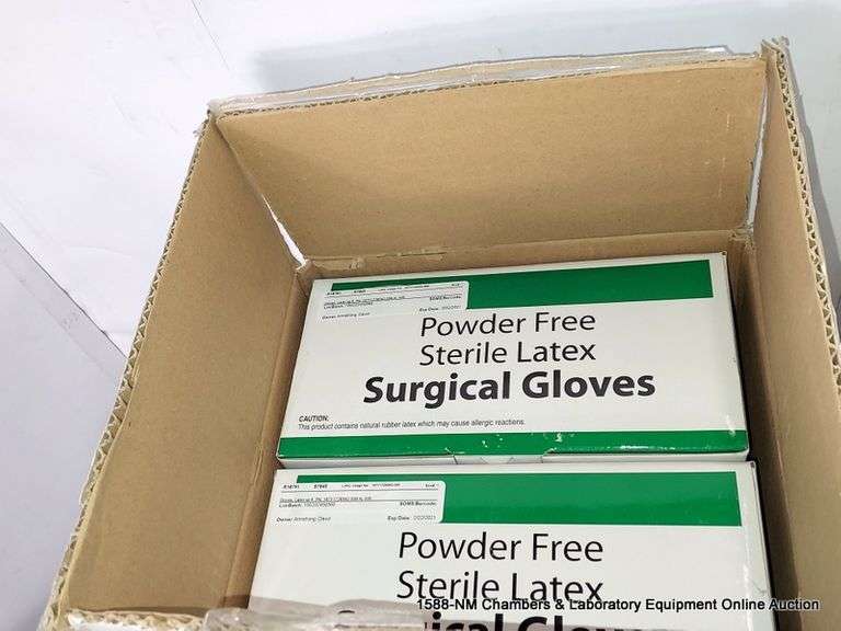 BOX: SURGICAL GLOVES - STERILE LATEX POWDER FREE (4X MONEY) - Bentley ...