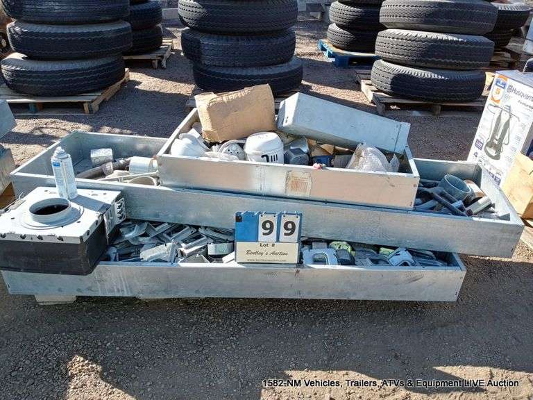 PALLET: MISC CONDUIT, ELECTRICAL BOXES - Bentley & Associates, LLC
