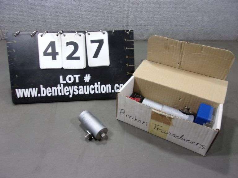 BOX: ASSORTED TORQUE TRANSDUCERS - Bentley & Associates, LLC