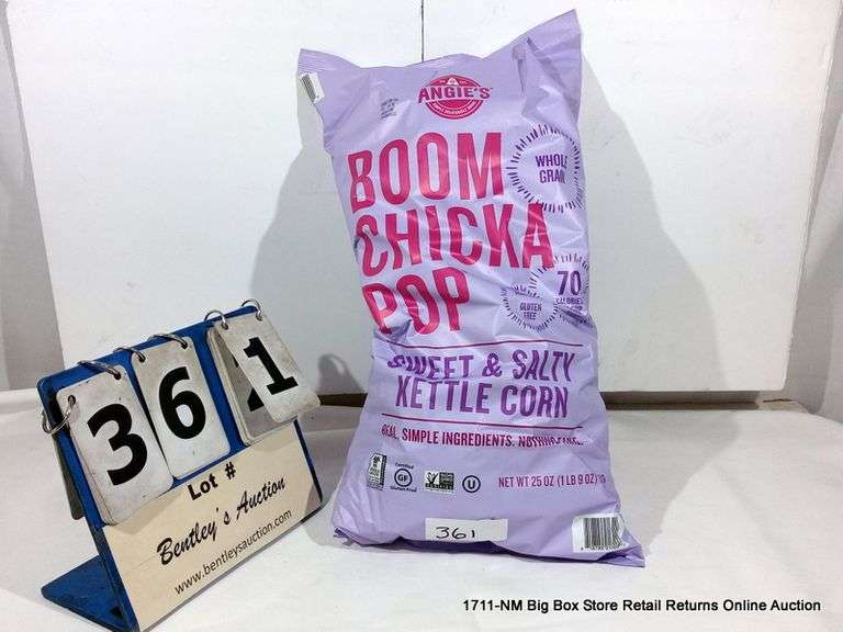 BOOM CHICKA POP POPCORN, 25 OZ - Bentley & Associates, LLC