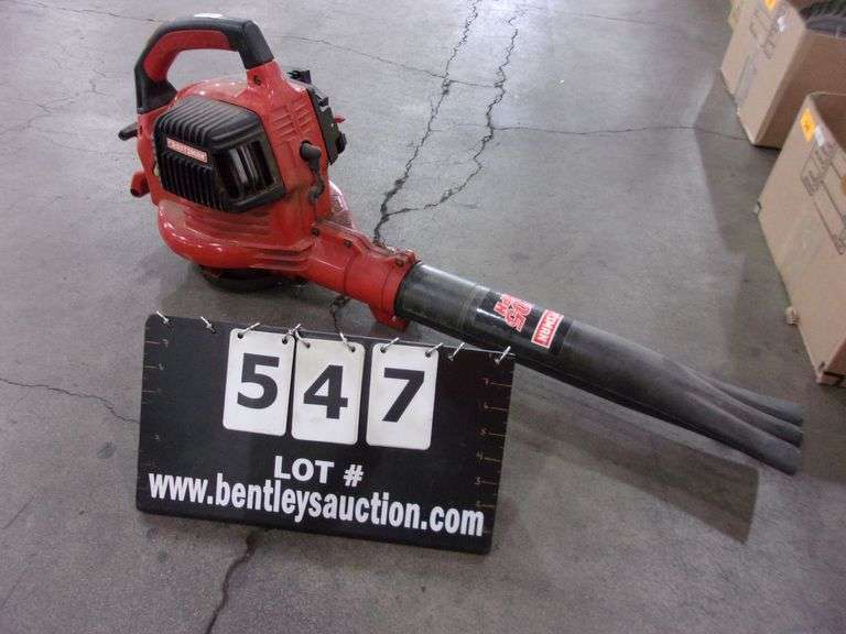 CRAFTSMAN BLOWER - RED - Bentley & Associates, LLC
