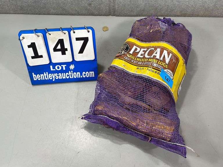 BARBEQUE WOOD FLAVORS PECAN GRILLWOOD MINI LOGS - Bentley & Associates, LLC