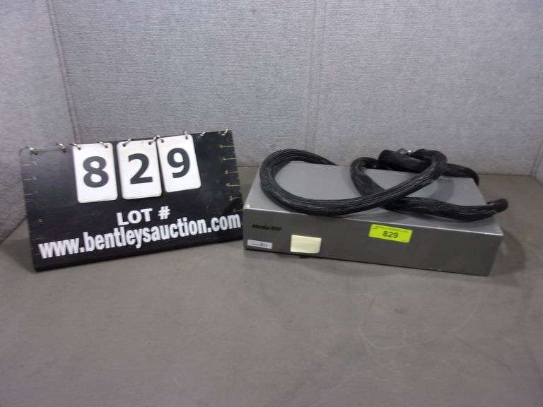 MEDIA 1000 VIDEO/SIGNAL SWITCH BOX - Bentley & Associates, LLC