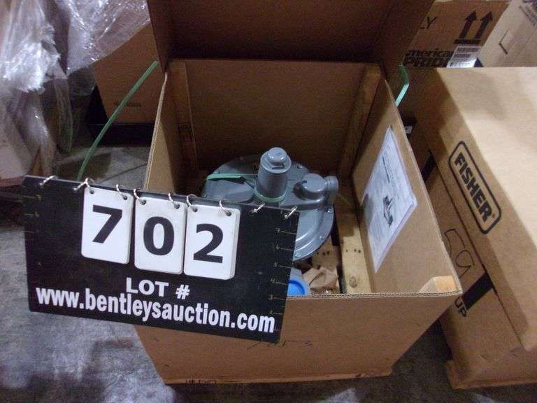 FISHER CONTROLS LOC 105 VACUUM SERVICE EQUIPMENT & RELIEF VALVES ...