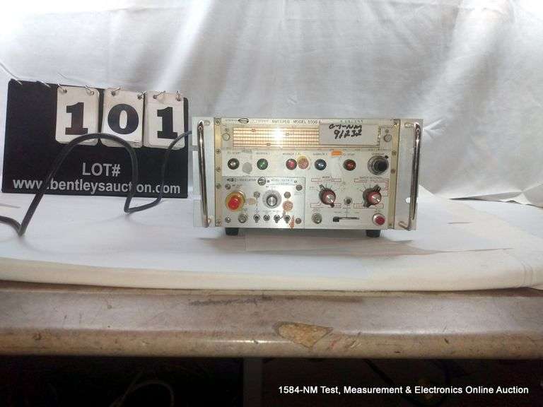 SYSTRON DONNER 5000A SWEEPER - Bentley & Associates, LLC