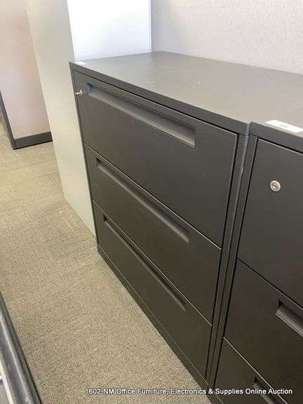 STEELCASE 3-DRAWER LATERAL FILE CABINET - Bentley & Associates, LLC