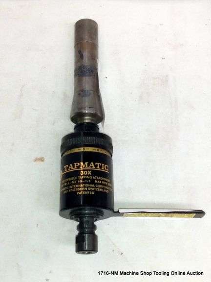 TAPMATIC 30X REVERSIBLE TAPPING ATTACHMENT - Bentley & Associates, LLC