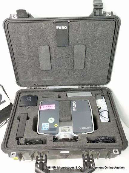 FARO FOCUS 3D 120 LASER SCANNER - Bentley & Associates, LLC