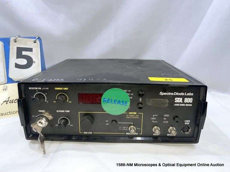 SPECTRA DIODE LABS SDL-800 LASER DIODE LABS - Bentley & Associates, LLC