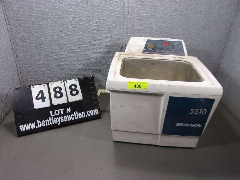 BRANSON 5510 ULTRASONIC BATH - Bentley & Associates, LLC