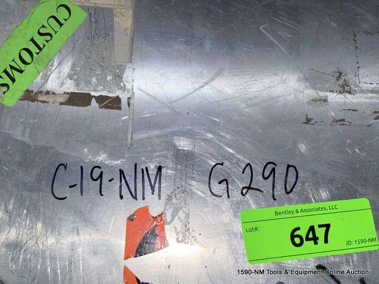 ALUMINUM SHIPPING CONTAINER - Bentley & Associates, LLC