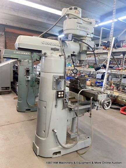 CINCINNATI TOOLMASTER VERTICAL MILLING MACHINE - Bentley & Associates, LLC