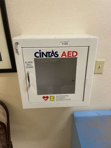 CINTAS AED CABINET - Bentley & Associates, LLC