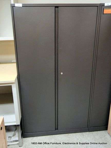 STEELCASE 2-DOOR STORAGE CABINET - Bentley & Associates, LLC