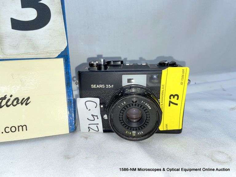 SEARS 35RF MODEL 444 35MM CAMERA - Bentley & Associates, LLC