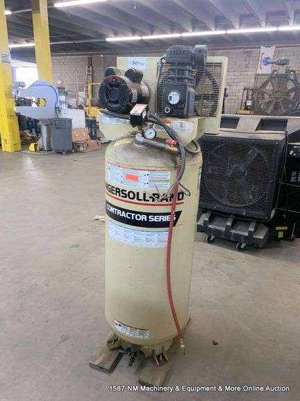 INGERSOLL-RAND CONTRACTOR SERIES 150 PSI COMPRESSOR - Bentley ...