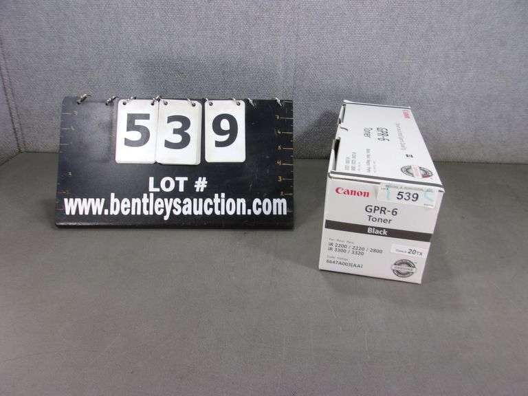 CANON GPR-6 TONER-BLACK - Bentley & Associates, LLC