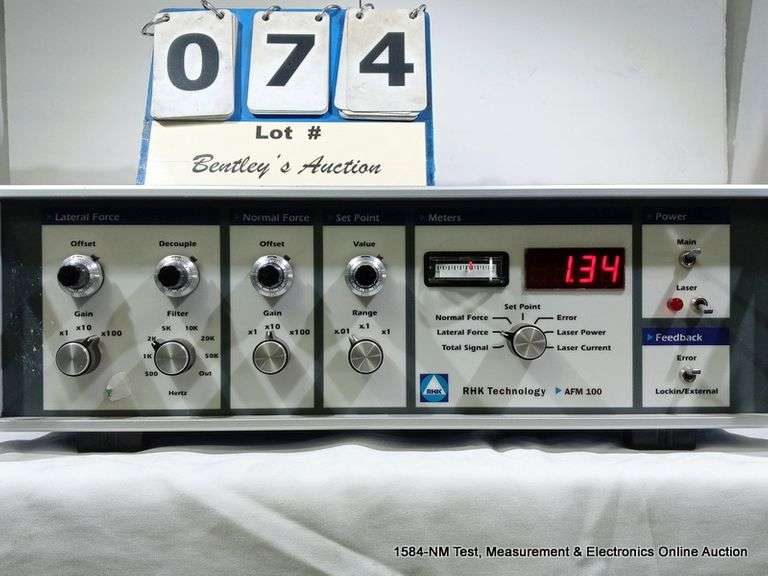 RHK TECHNOLOGY AFM 100 CONTROL - Bentley & Associates, LLC