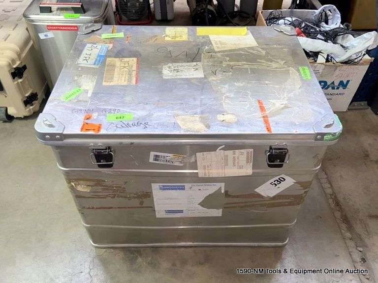 ALUMINUM SHIPPING CONTAINER - Bentley & Associates, LLC