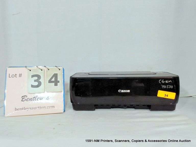 CANON IP 1800 PRINTER - Bentley & Associates, LLC