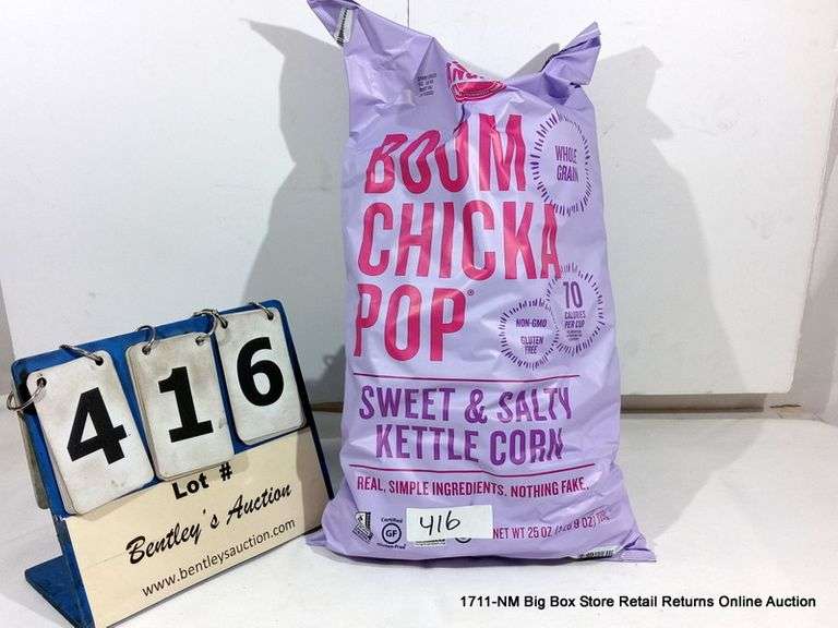 BOOM CHICKA POP POPCORN, 25 OZ - Bentley & Associates, LLC