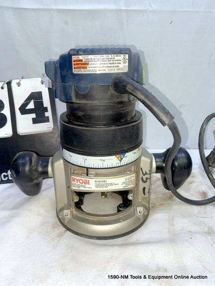 RYOBI ROUTER 120V MODEL# R1801M1 - Bentley & Associates, LLC