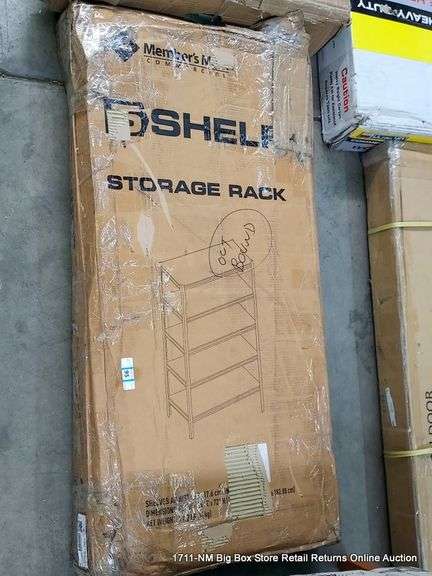 MEMBER'S MARK STORAGE RACK - Bentley & Associates, LLC