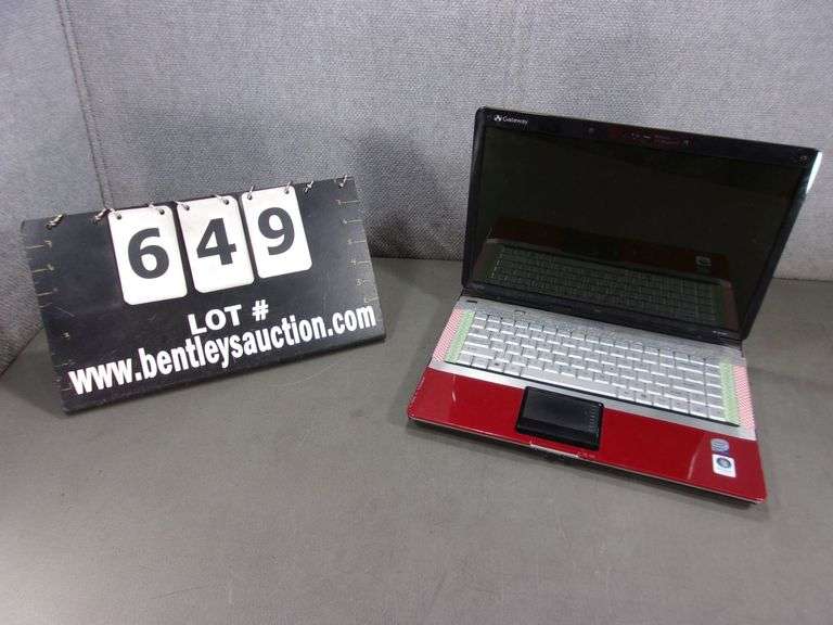 GATEWAY M-SERIES RED LAPTOP - Bentley & Associates, LLC