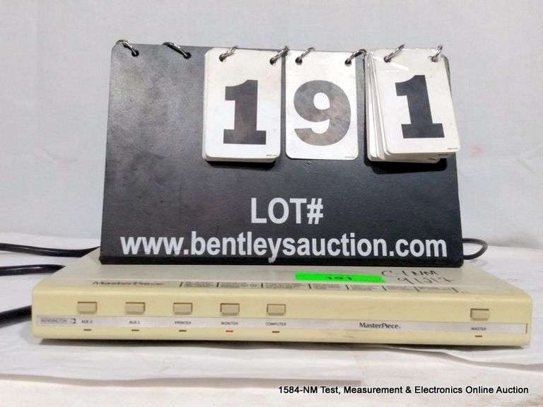 MASTERPIECE TEMPORARY POWER TAP/POWER SURGE - Bentley & Associates, LLC